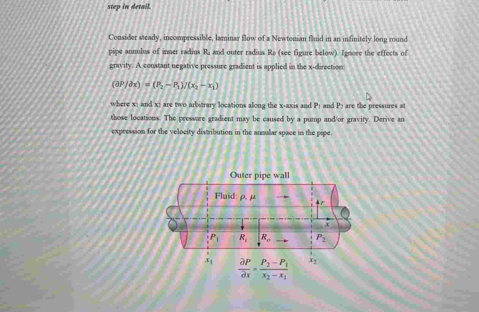 Solved step in ﻿detail.Consider steady, incompressible, | Chegg.com