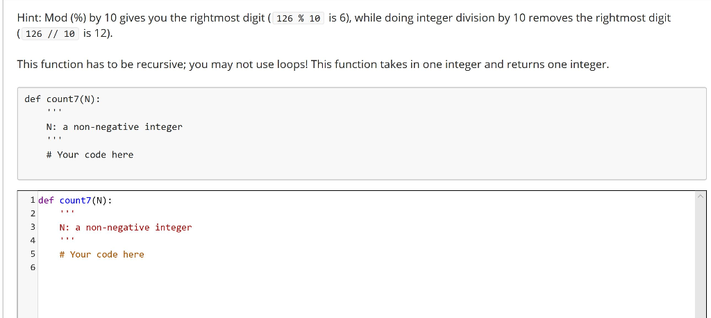 Solved Hint: Mod (%) by 10 gives you the rightmost digit ( | Chegg.com