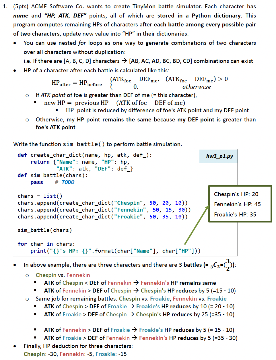 Solved 1. (5pts) ACME Software Co. wants to create TinyMon | Chegg.com