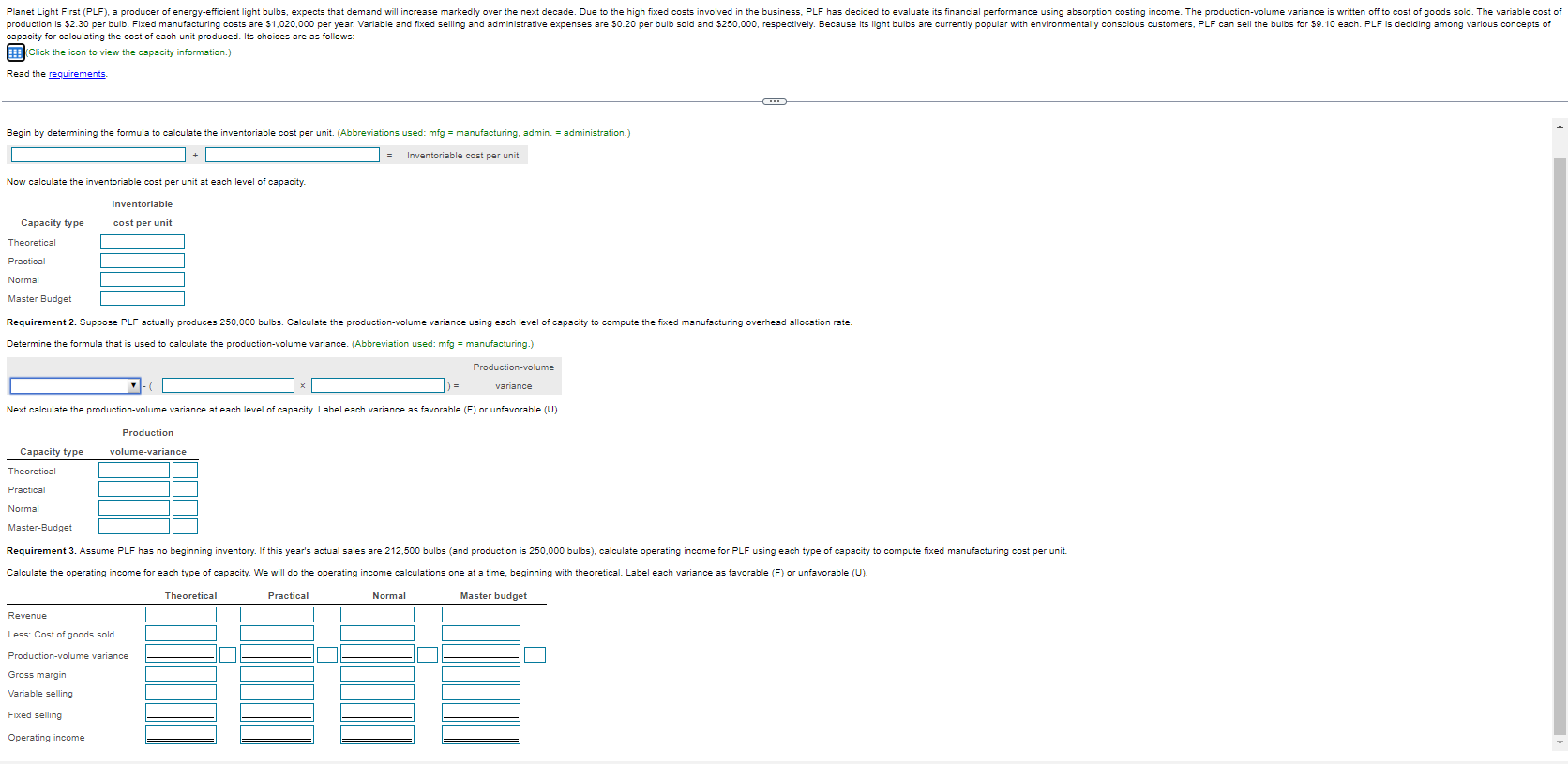 Determine the formula that is used to calculate the | Chegg.com