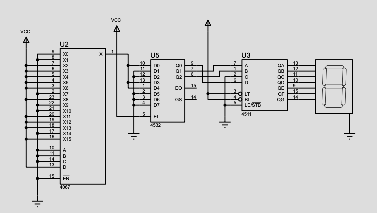 Solved Given the circuit formed by a 16-1 multiplexer and an | Chegg.com