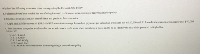 Solved Which of the following statements is/are true | Chegg.com