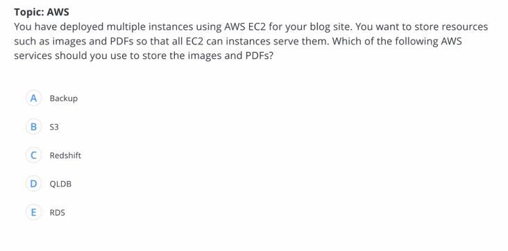 Solved Topic: AWS You have deployed multiple instances using | Chegg.com