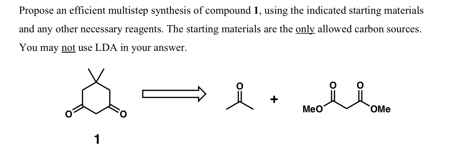 Solved Propose an efficient multistep synthesis of compound | Chegg.com