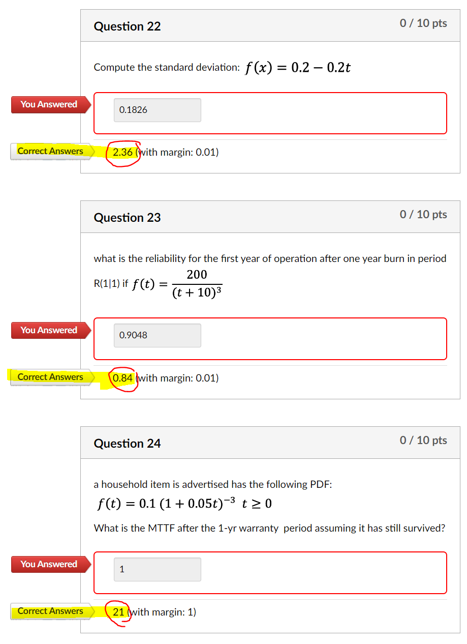 Solved Can someone help me with these questions? The answers | Chegg.com