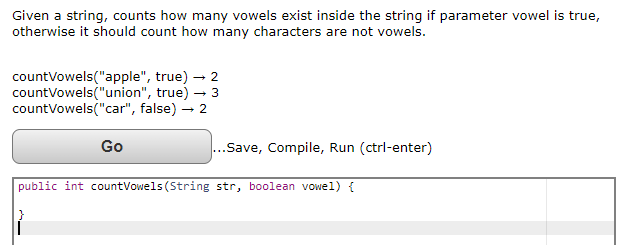 Solved Given a string, return a version where all characters | Chegg.com