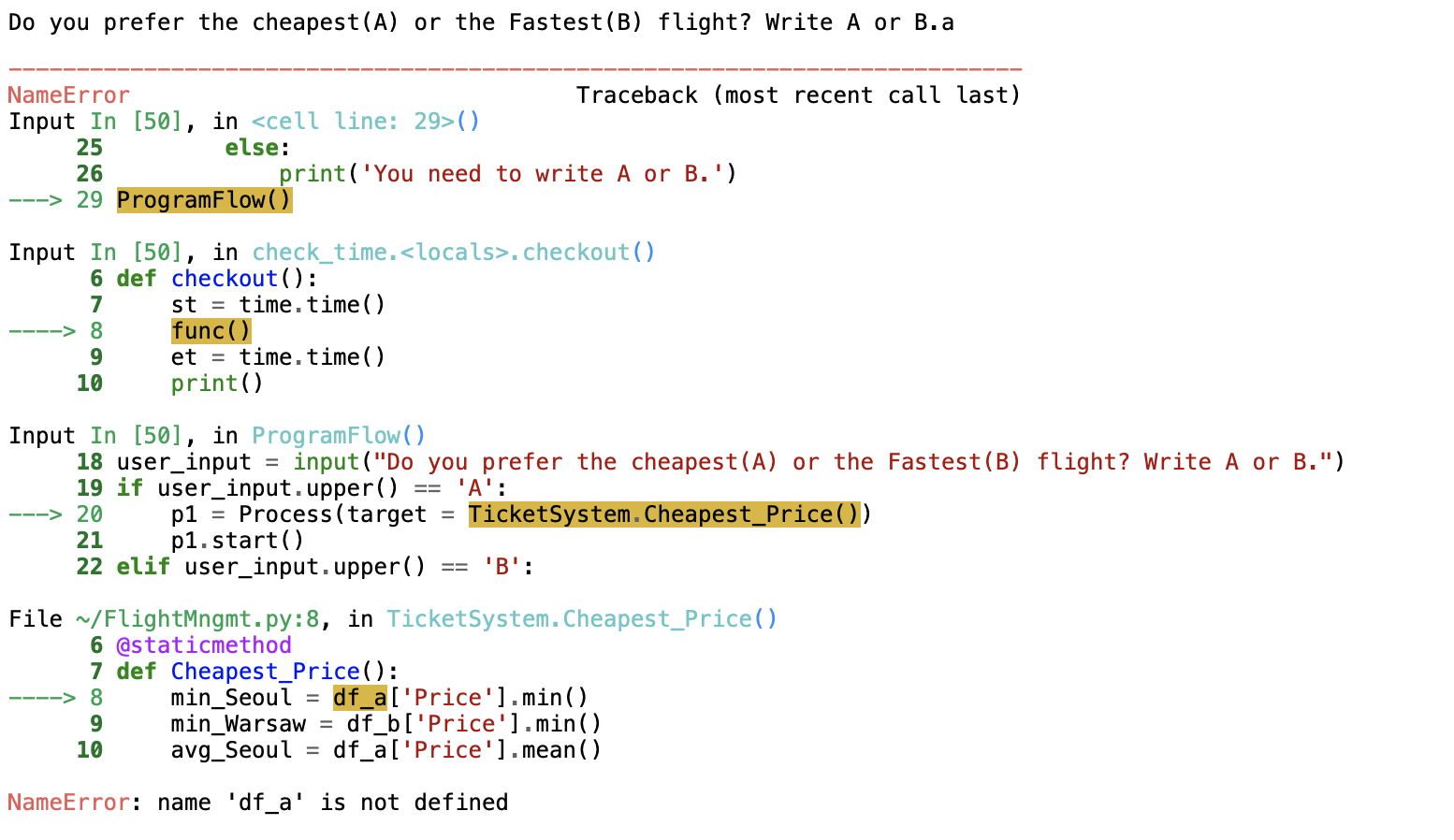 [Solved]: Hello, I have a problem with last step of my Pyth
