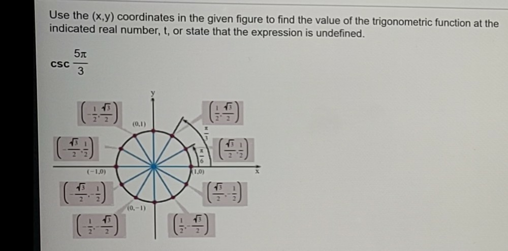 Solved Use the (x.y) coordinates in the given figure to find | Chegg.com