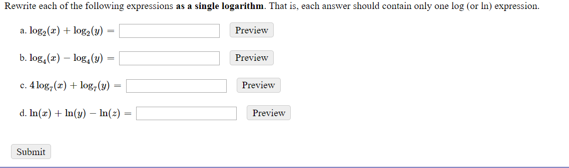Solved For Each Of The Following Functions Write The