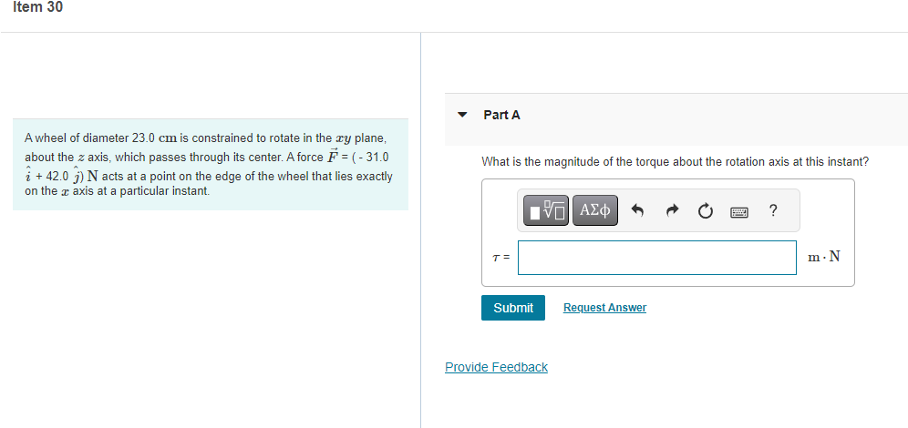Solved A wheel of diameter 23.0 cm is constrained to rotate | Chegg.com