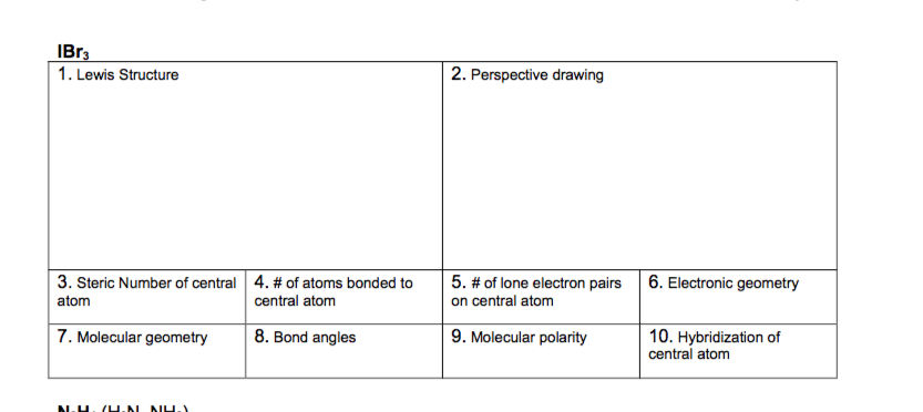 Ibr3 Lewis Structure