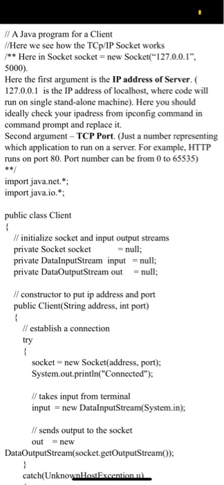 Solved this the code i take it form here to ( write program | Chegg.com