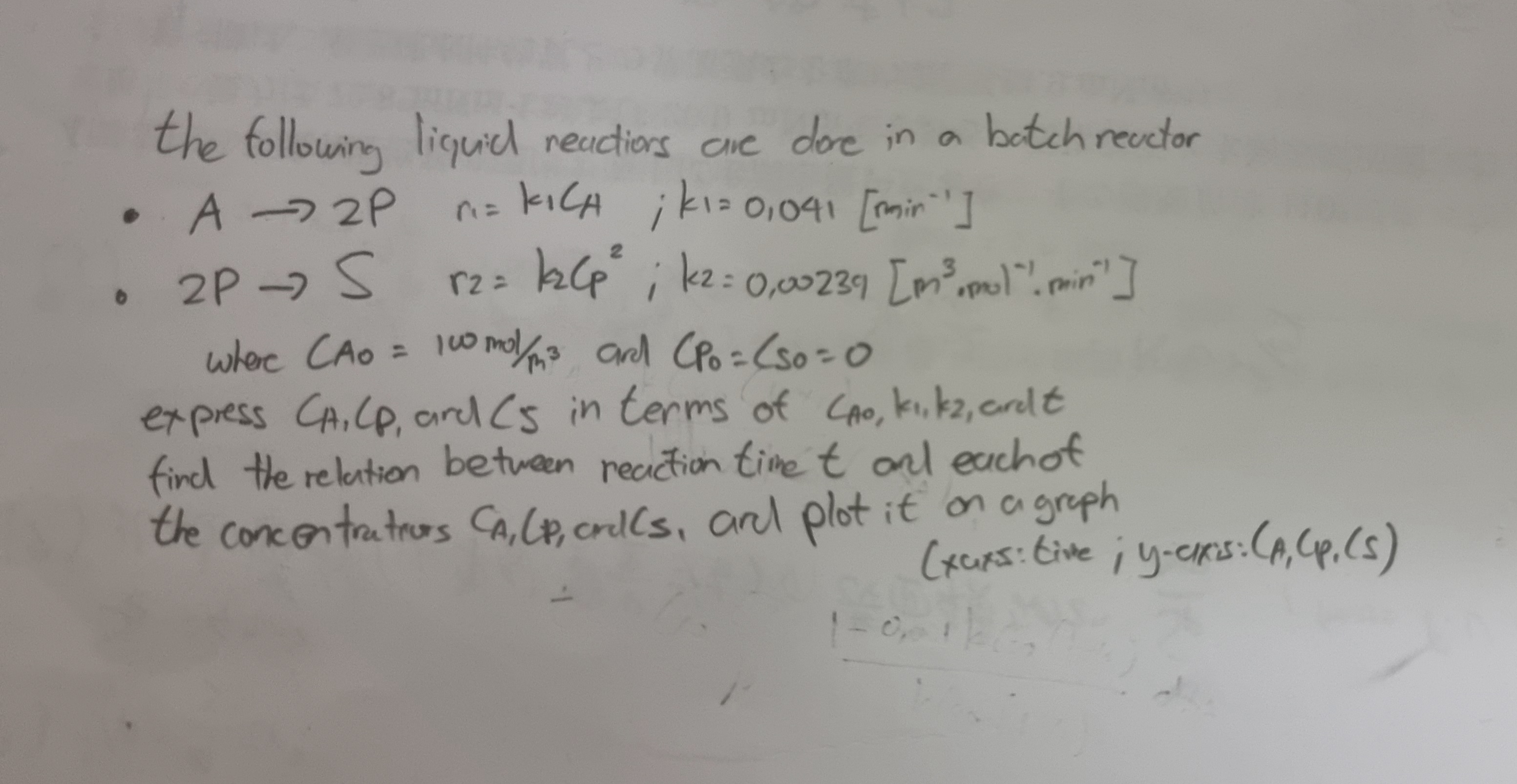 Solved Having trouble expressing Cp and Cs with respect to | Chegg.com