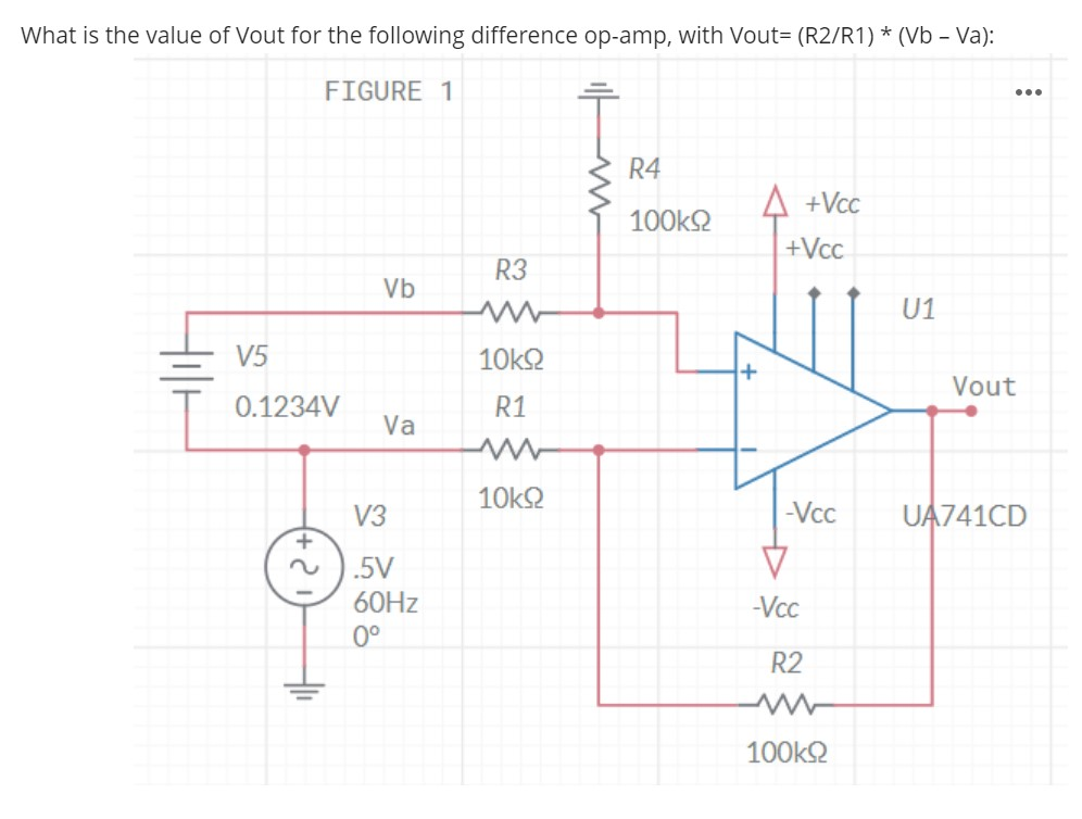 Solved What is the value of Vout for the following | Chegg.com