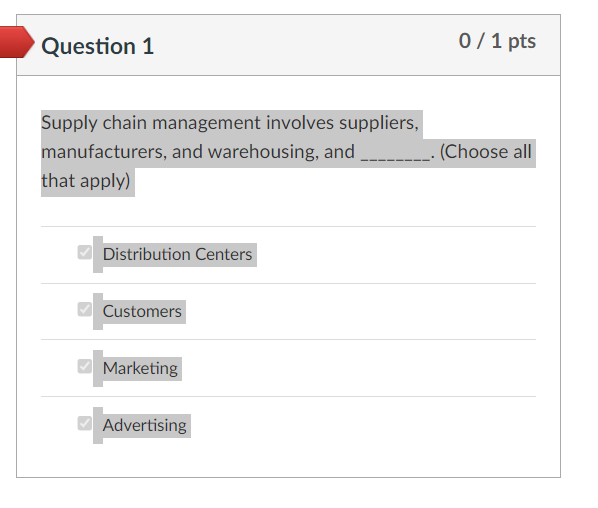 Solved Supply chain management involves suppliers, | Chegg.com