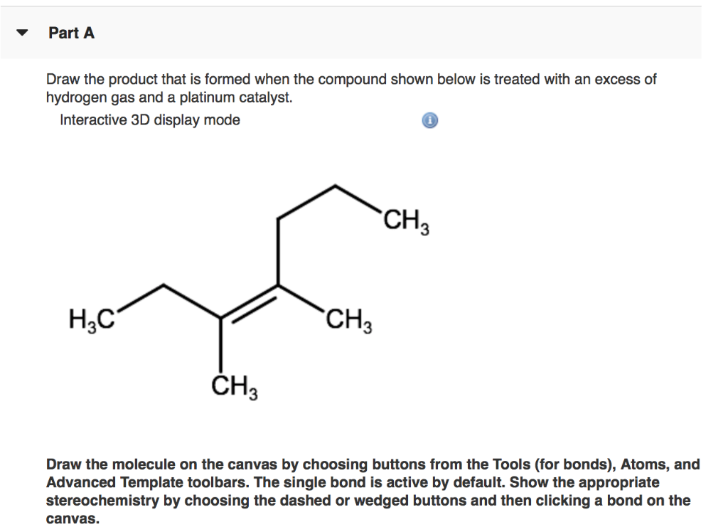 Solved Part A Draw The Product That Is Formed When The