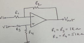 Solved Consider the circuit on right. Derive expression for | Chegg.com