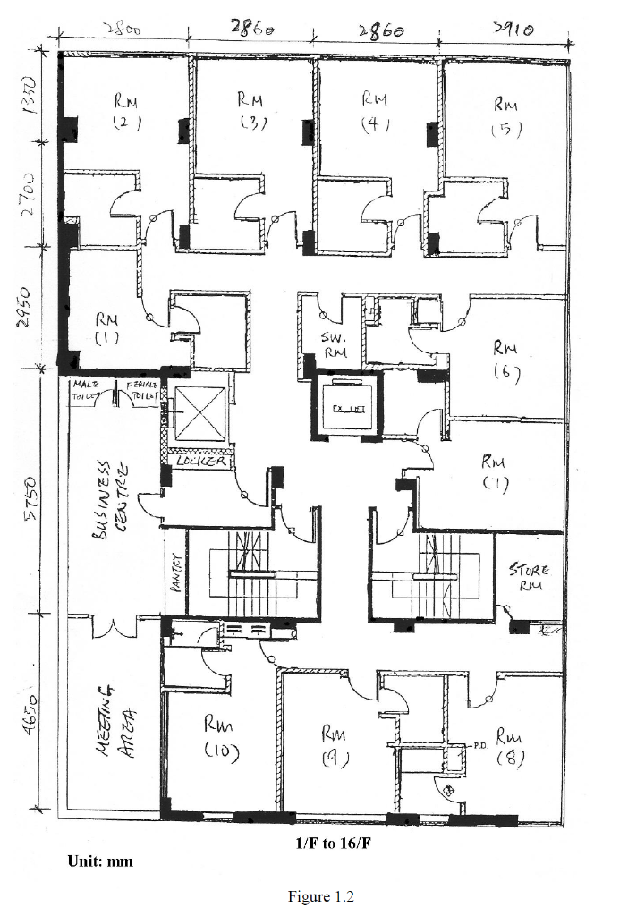 Briefing A new 16-storey hotel has 7 shops at G/F, 16 | Chegg.com
