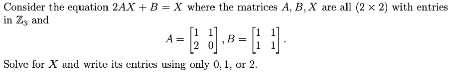 Solved The answer is given at the end, just want logical and | Chegg.com