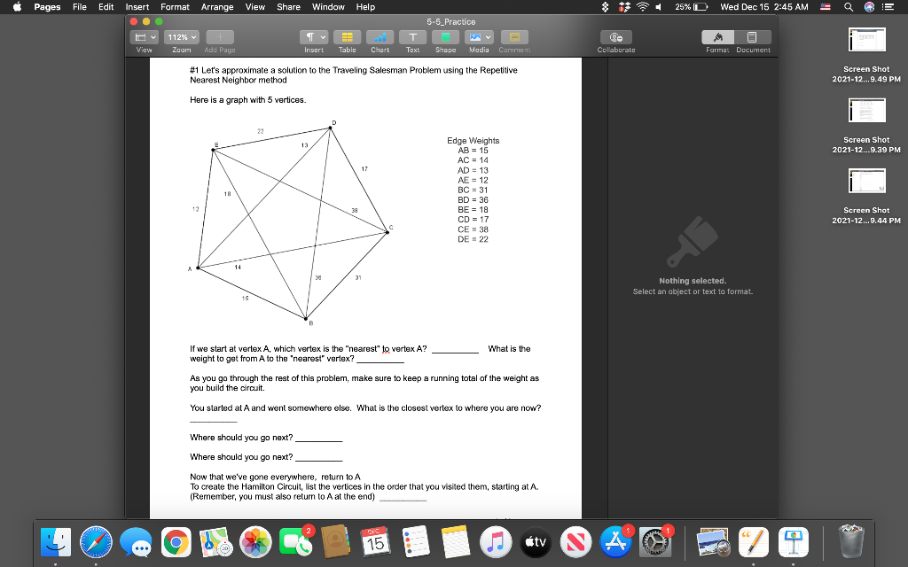 Solved Pages File Edit Insert Format Arrange View Share | Chegg.com