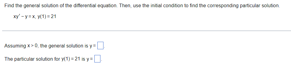 Solved Find the general solution of the differential | Chegg.com