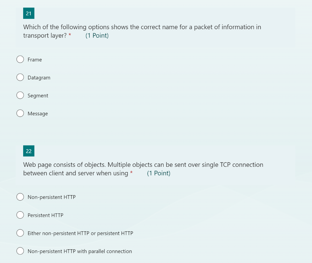 Solved Which of the following options shows the correct name | Chegg.com