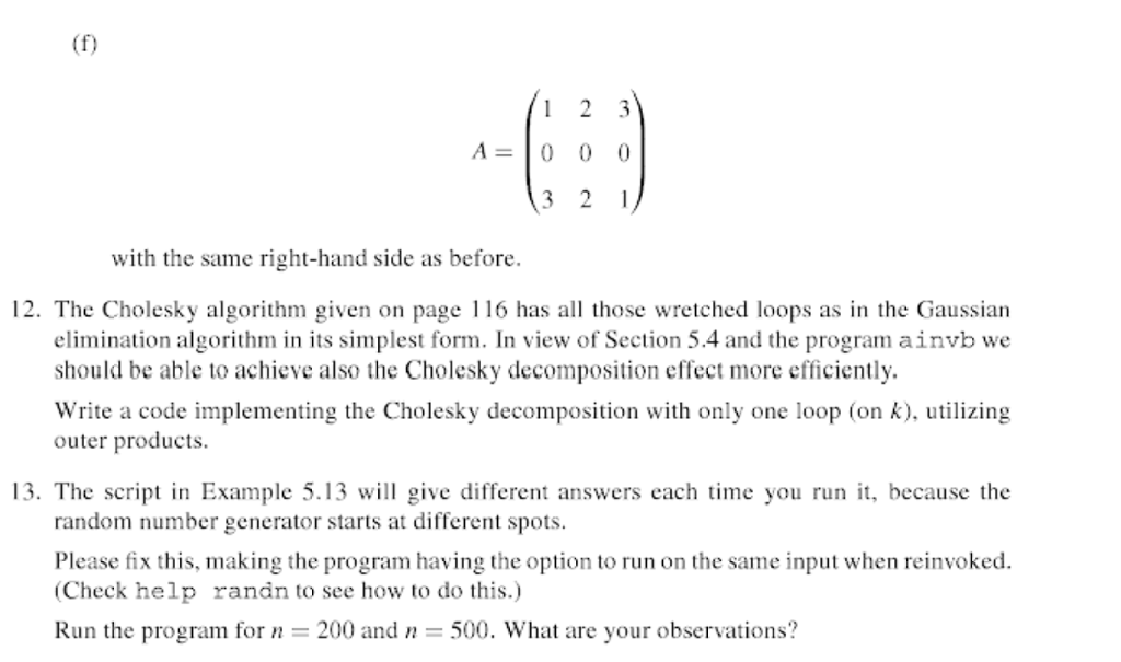 A-0 0 0 with the same right-hand side as before. 12. | Chegg.com