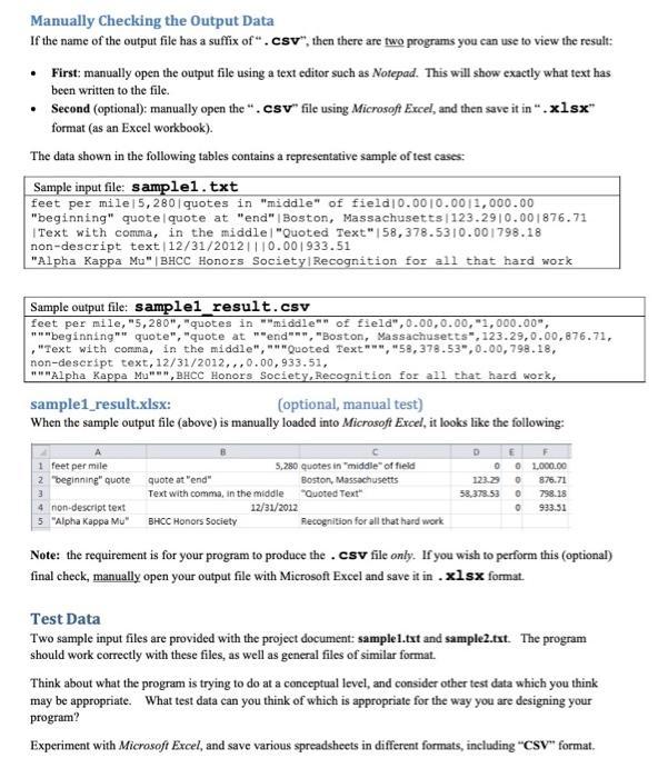Solved File Format Conversion Program This Project Involves Chegg