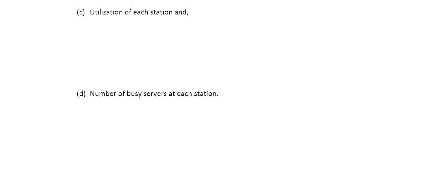 Solved 14. An FMC consists of two machining workstations, | Chegg.com
