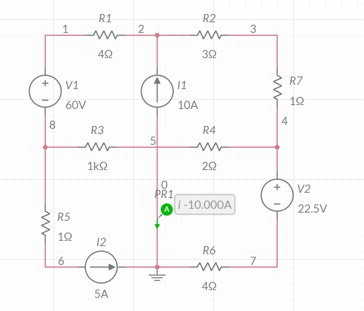 Solved Q2 For The Following Circuit Find Io Using Mesh 3395
