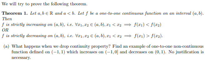 Solved We will try to prove the following theorem. Theorem | Chegg.com