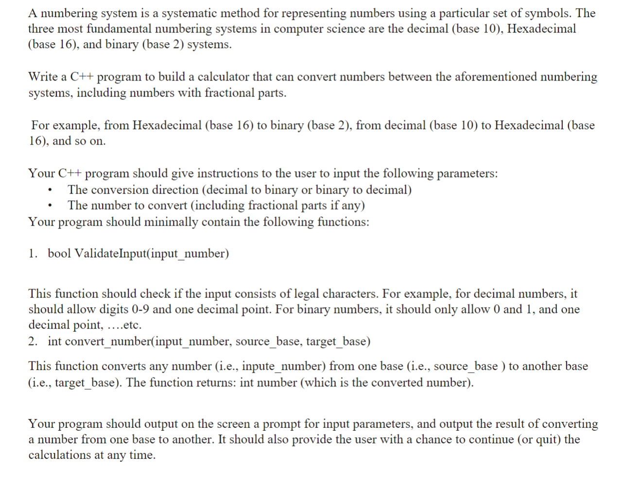 Solved A numbering system is a systematic method for | Chegg.com