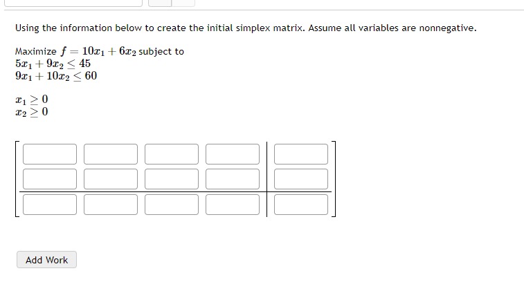 Solved Using the information below to create the initial | Chegg.com