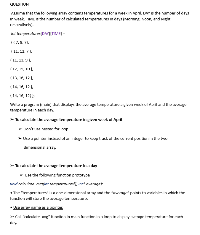 Solved QUESTION Assume that the following array contains | Chegg.com