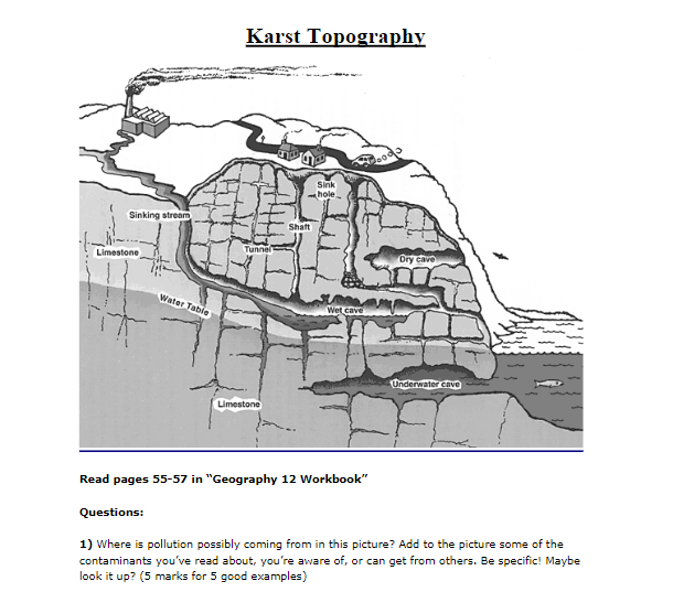 Solved Read pages 55-57 in "Geography 12 Workbook" | Chegg.com