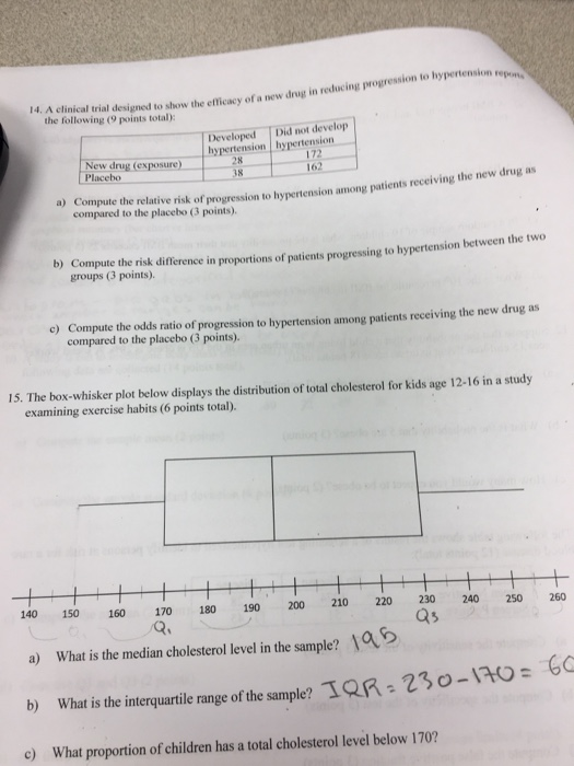 Solved 14. A clinical tri T Ahe loleat oth fareucing | Chegg.com