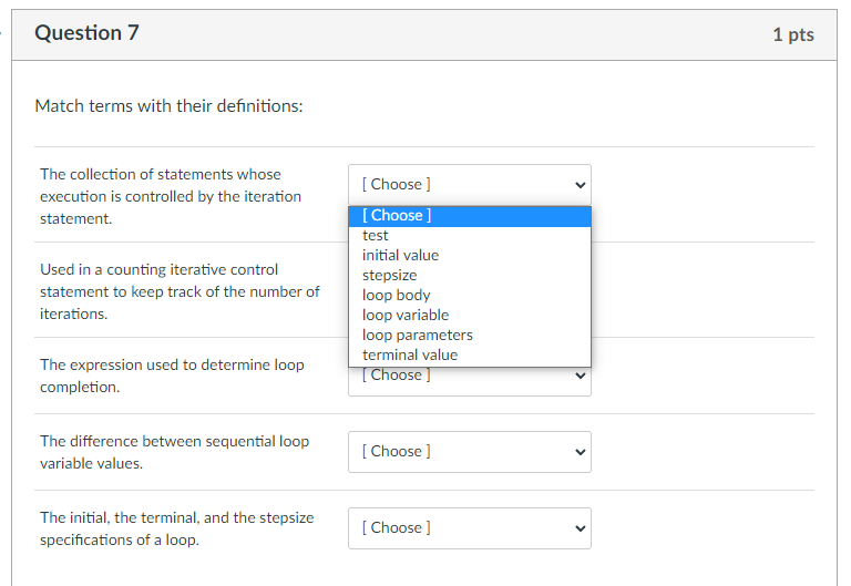 Solved Match terms with their definitions: The collection of | Chegg.com