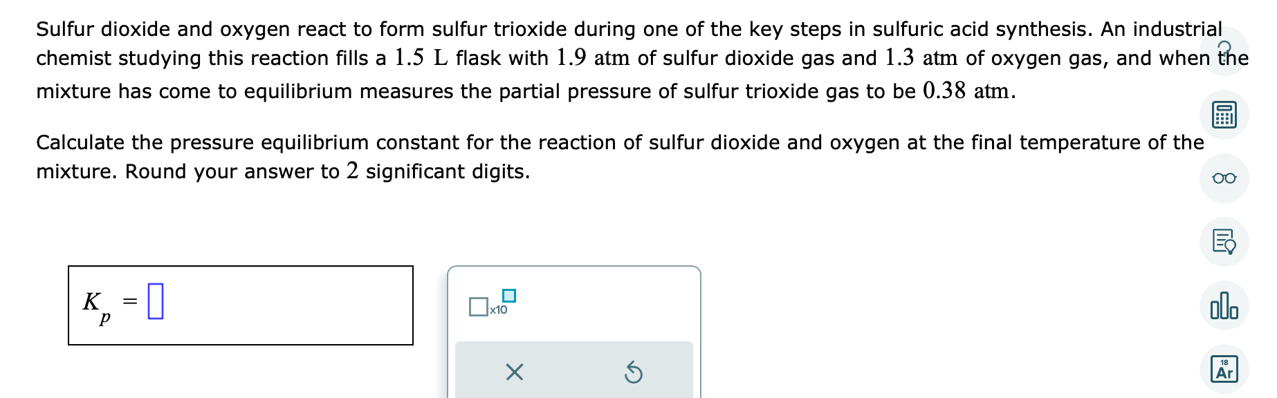 Solved Sulfur dioxide and oxygen react to form sulfur | Chegg.com