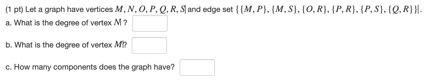 Solved Construct a simple graph with vertices J, K, L, M, N, | Chegg.com
