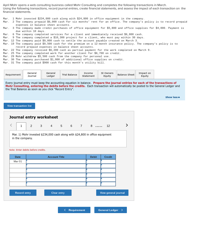 Solved Every journal entry must keep the accounting equation | Chegg.com
