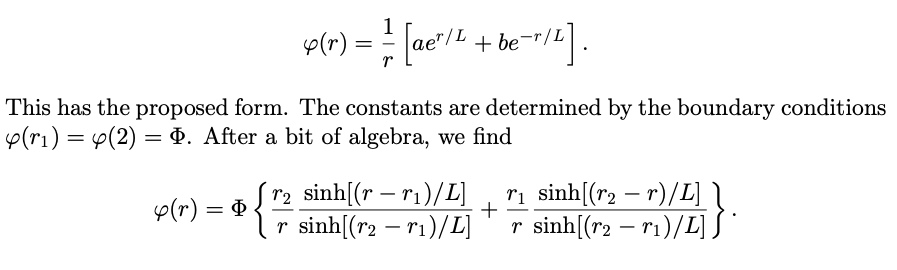 Solved Hi, I'm having trouble doing the ALGEBRA to find the | Chegg.com