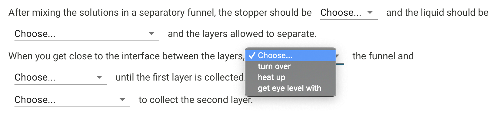 Solved After mixing the solutions in a separatory funnel, | Chegg.com