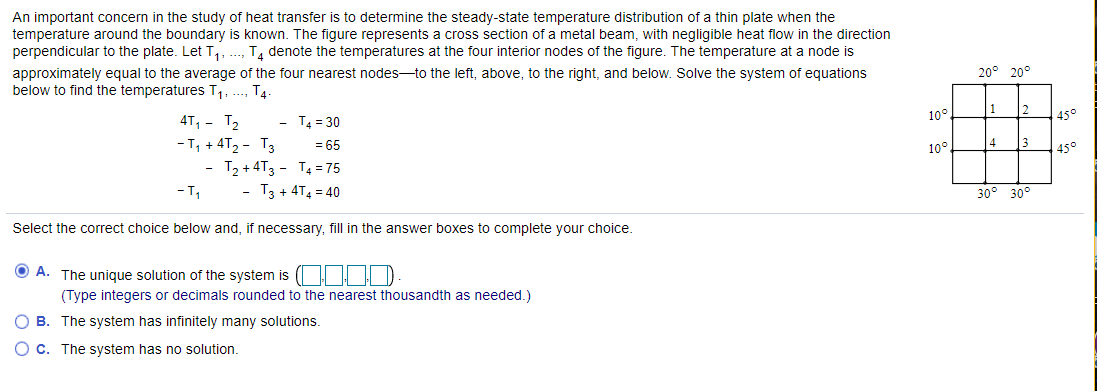 Solved An important concern in the study of heat transfer is | Chegg.com