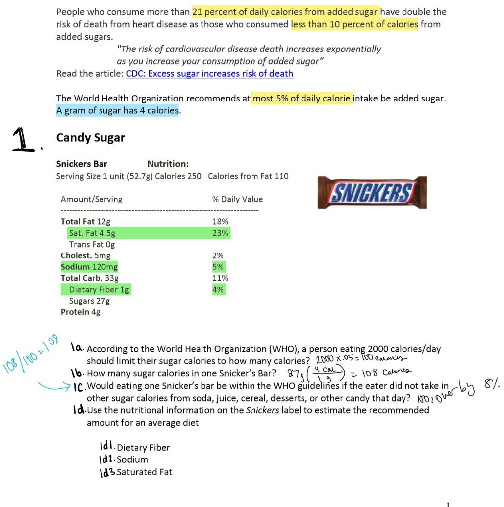 Solved Please help with question 1d. with all 3 parts of the | Chegg.com