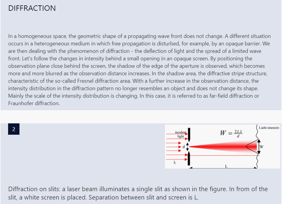 Solved Based on the below pictures showing diffraction | Chegg.com