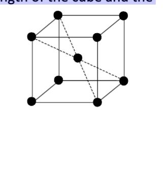 Solved The unit cell for chromium metal is shown. Calculate | Chegg.com