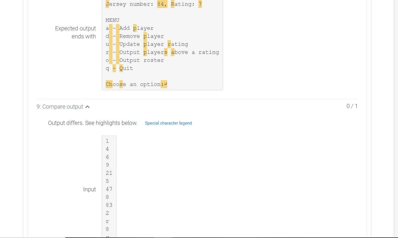 Solved 17.15 LAB*: Program: Soccer team roster | Chegg.com
