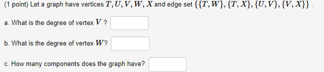 Solved Consider the graph given above. (a) Add an edge (in | Chegg.com