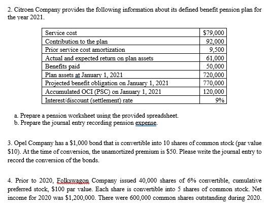 Solved Excel snippet is for question 2. Please include how | Chegg.com