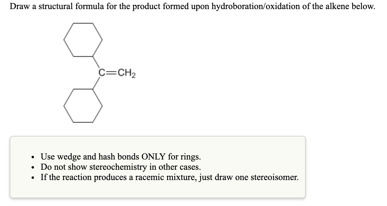 Solved Draw a structural formula for the product formed upon | Chegg.com